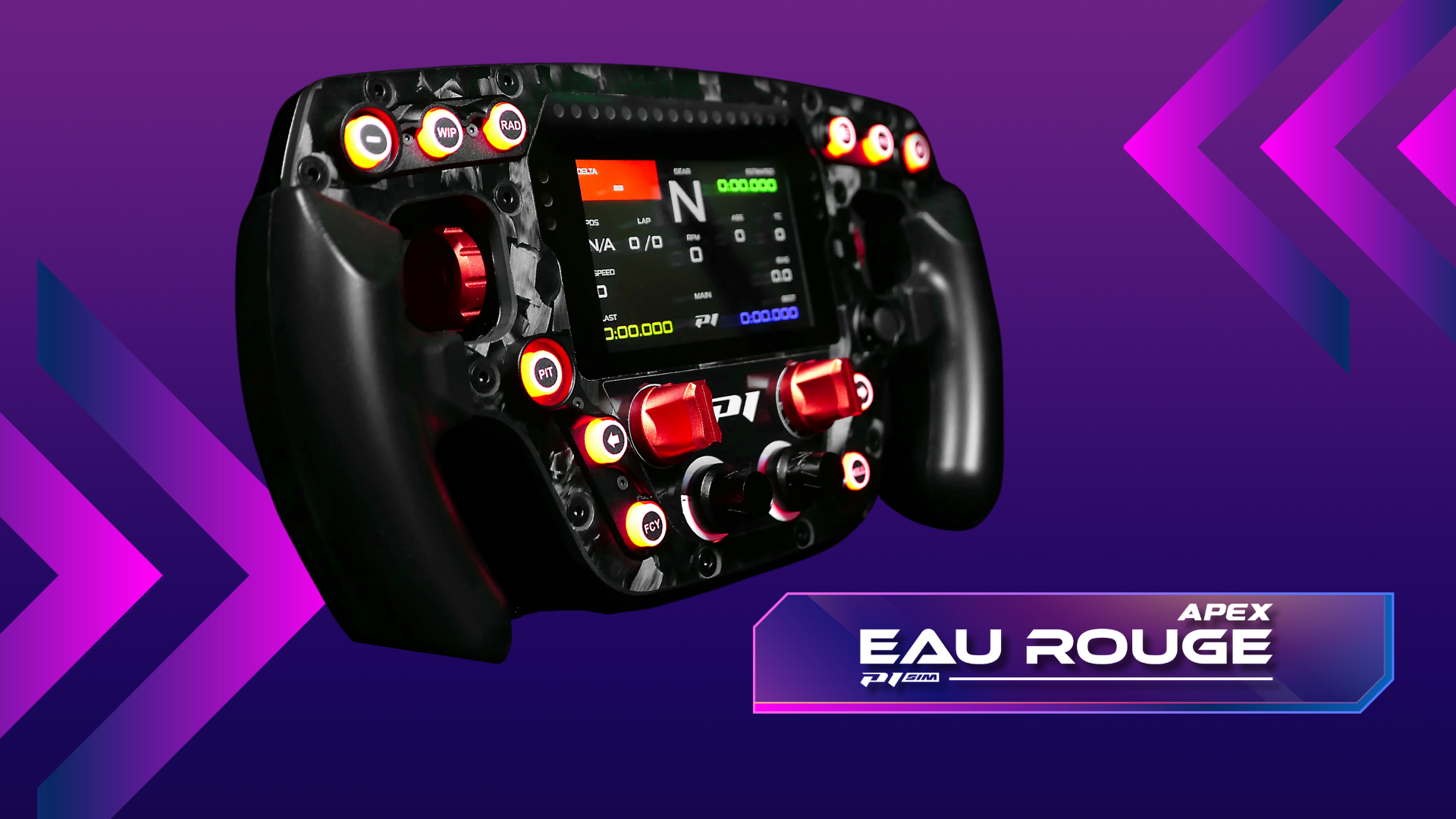 P1 Sim Eau-Rouge APEX – The Ultimate Sim Racing Wheel